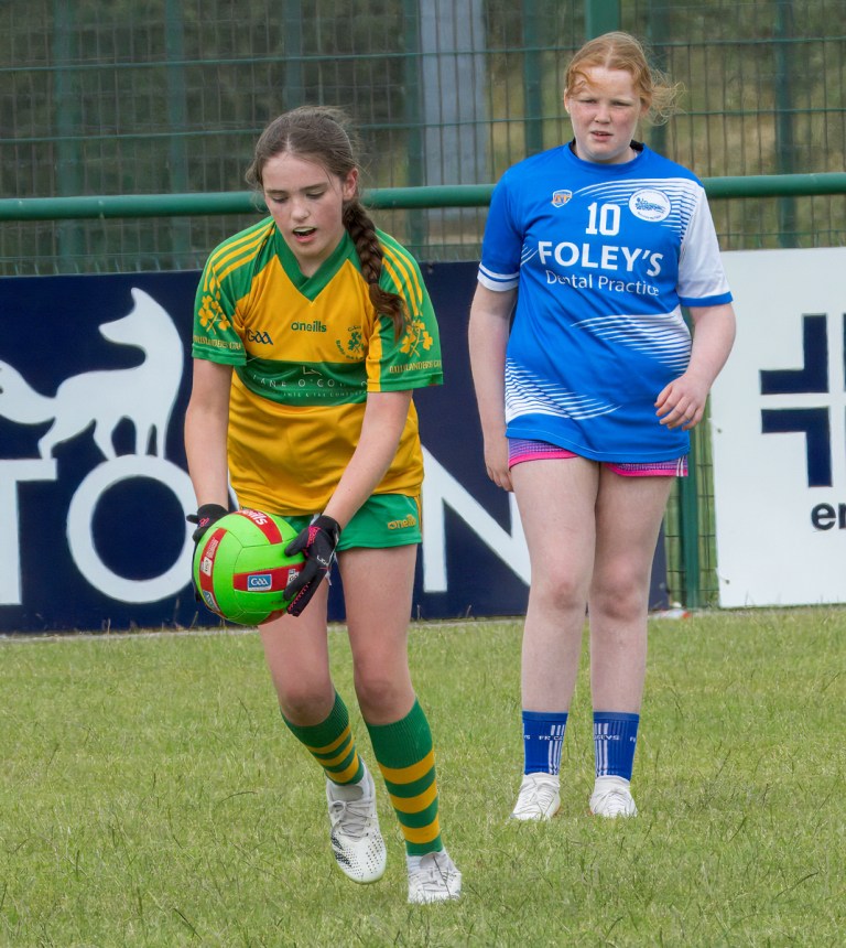 BALLYLANDERS U 12 LADIES FOOTBALL IN RATHKEALE AT LIMK V KILKENNY GAME ...